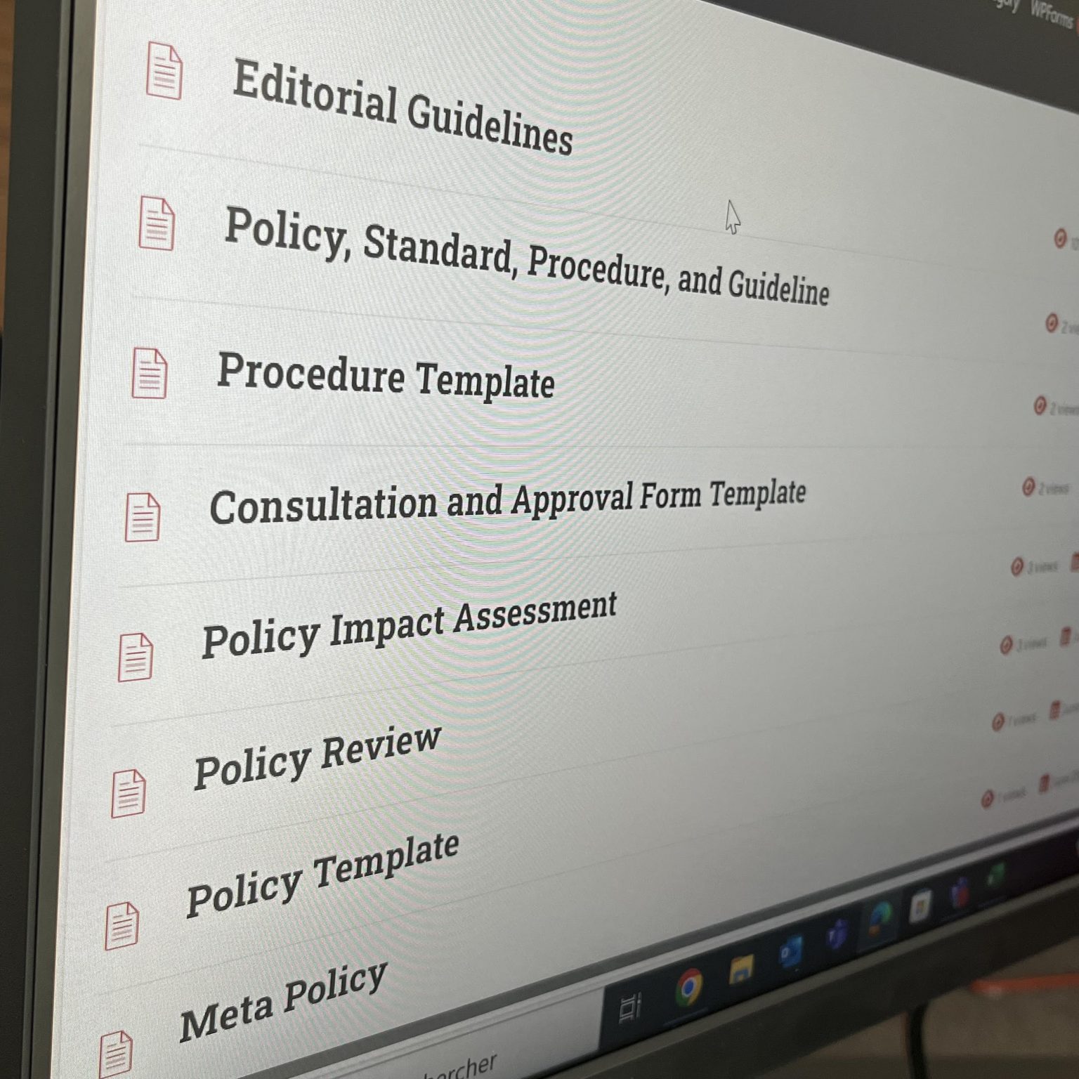 Documentation – UM6P Policy